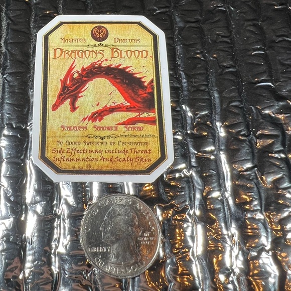 Hand Crafted | Party Supplies | Dragons Blood Witchy Sorceress Supreme ...